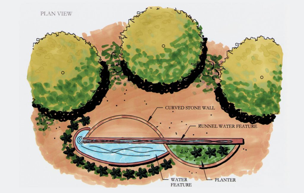 3-monument-signage-plan-2 - Waibel & Associates Landscape Architecture